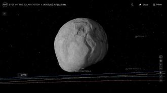 Interstellar comet 3I/ATLAS is so brilliant! · Notaspampeanas